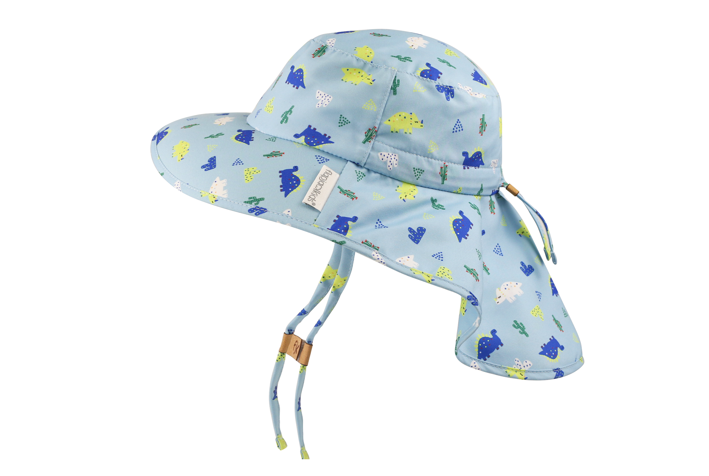 Baby/Kids Sun Hat with Neck Cape - Dinosaur – FlapJackKids Wholesale
